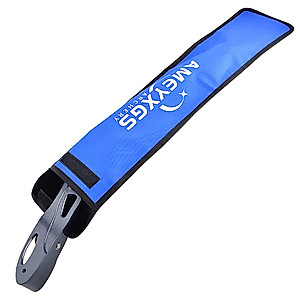 SHARROW Archery Bow Limb Sleeve and Recurve Bow Riser Protective Bag for Recurve Hunting Bow Accessory (Blue)