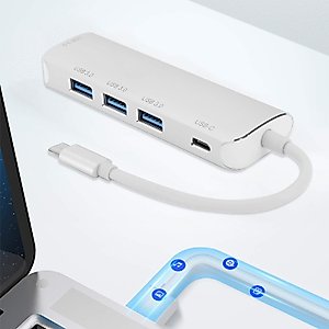 💕Romantic Valentine's Day💕 Multifunction Fast Charging Durable Convenient Portable USB‑C Hub, Hub Converter, Mobile Phones for Tablets