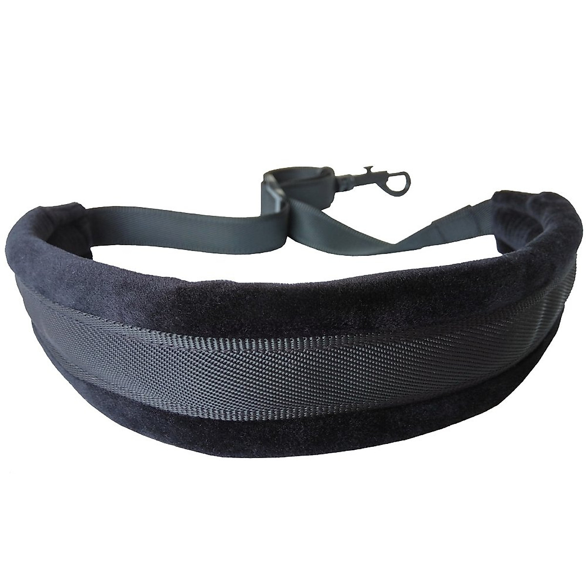 Xinlink Professional Black Soft Padded Saxophone Neck Strap with Snap Hook for Alto Tenor Soprano Baritone Sax Music Accessories