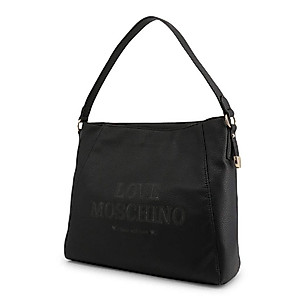 LOVE Moschino Borsa PU Shoulder Bag Black (Nero) One Size