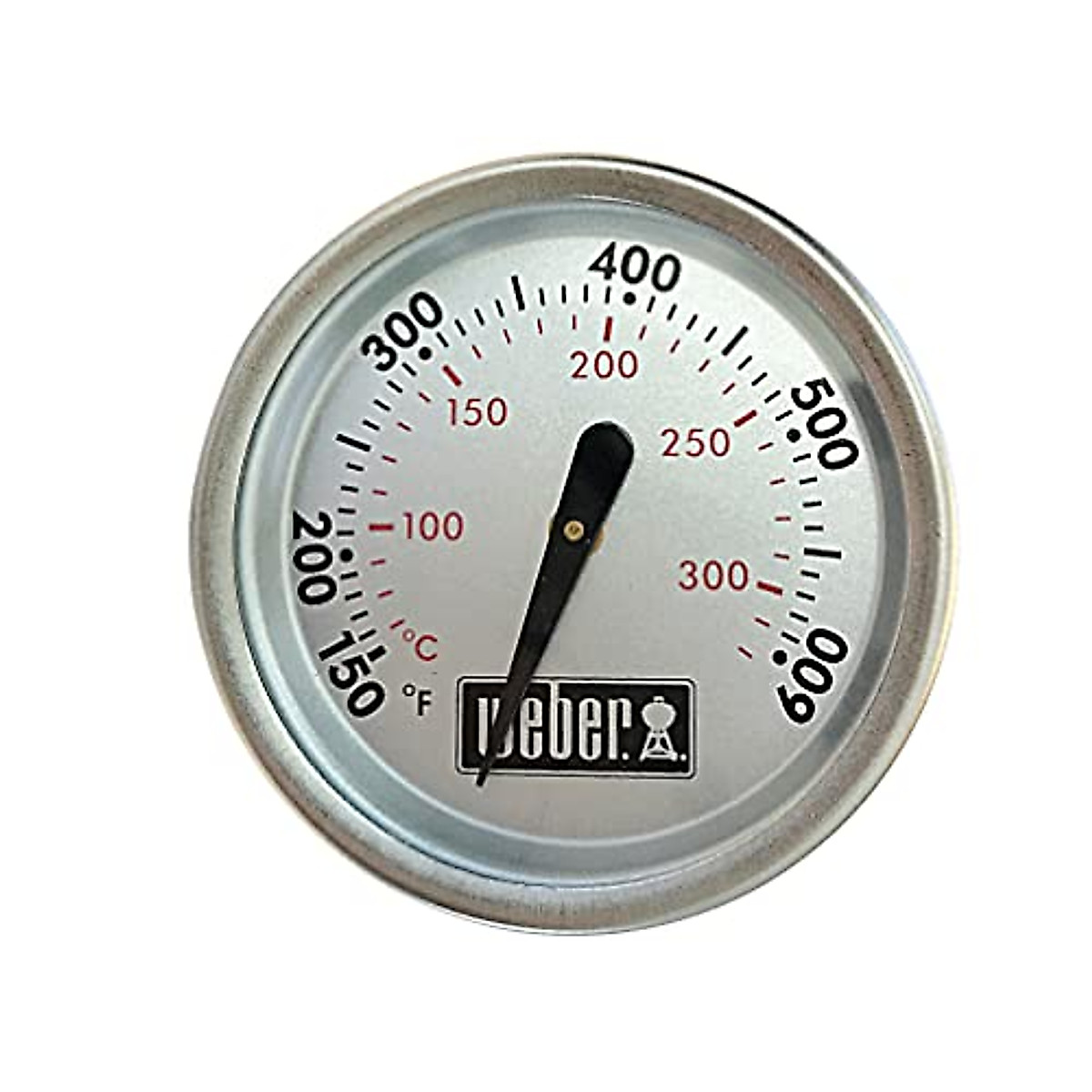 Weber 60540 Charcoal, Spirit, Q Grill Replacement Thermometer, 1-13/16" Diameter