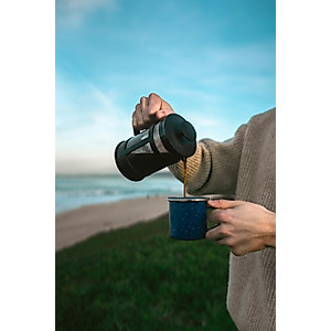 Stansport French Coffee Press (278),Black