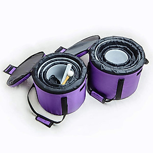 Leize 6-12 inch Chakra Tuned 432hz Set of 7 Flawless Quartz Crystal Singing Bowls with Heavy Duty Carrying Cases and Singing Bowl Mallet Suede Strikers