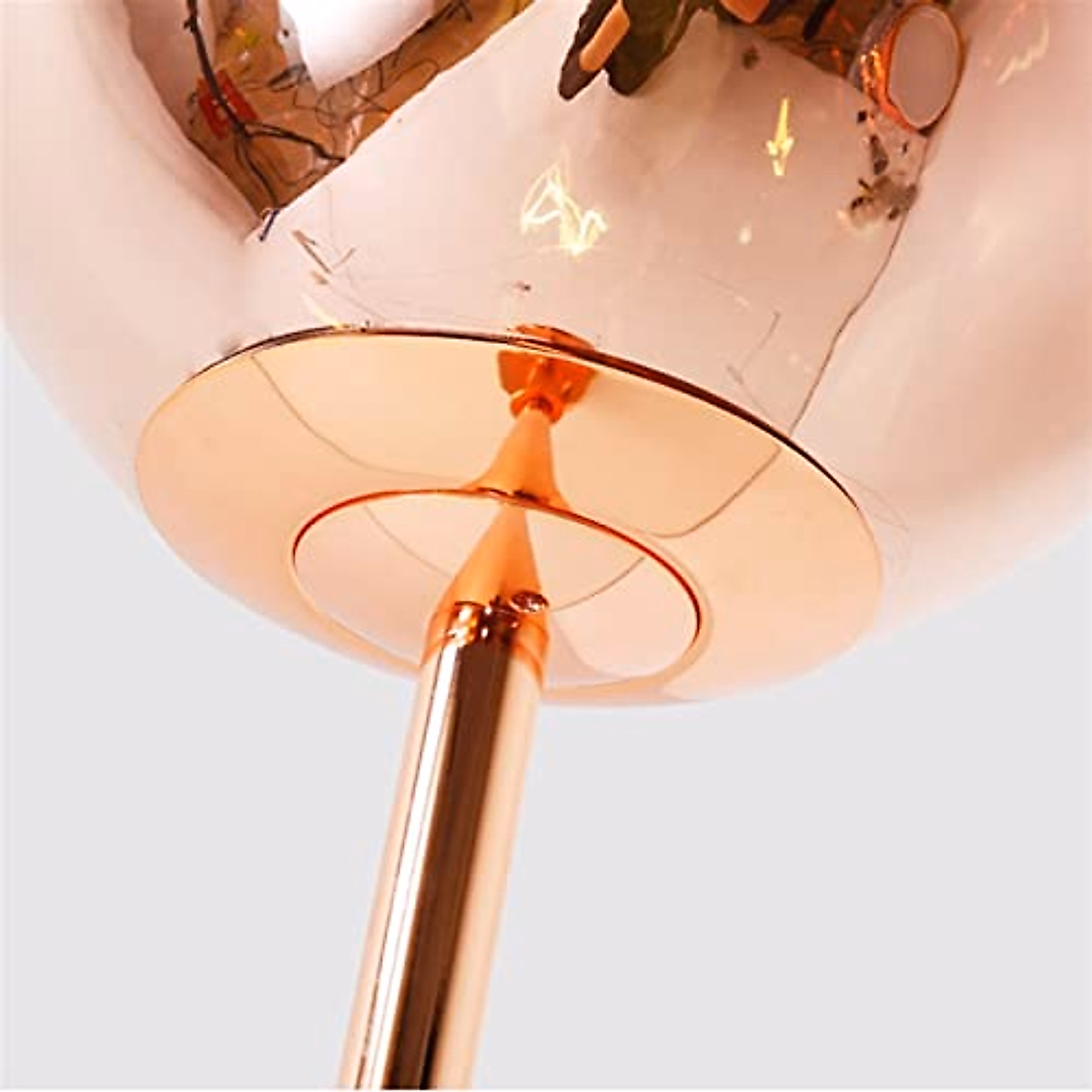 Floor Lamps for Living Room Mid Century Floor Lamp Standing Lamp Glass Stand Up Lights for Living Room Bedroom Office Contemporary LED Brass Rustic Floor Lamps for Living Room