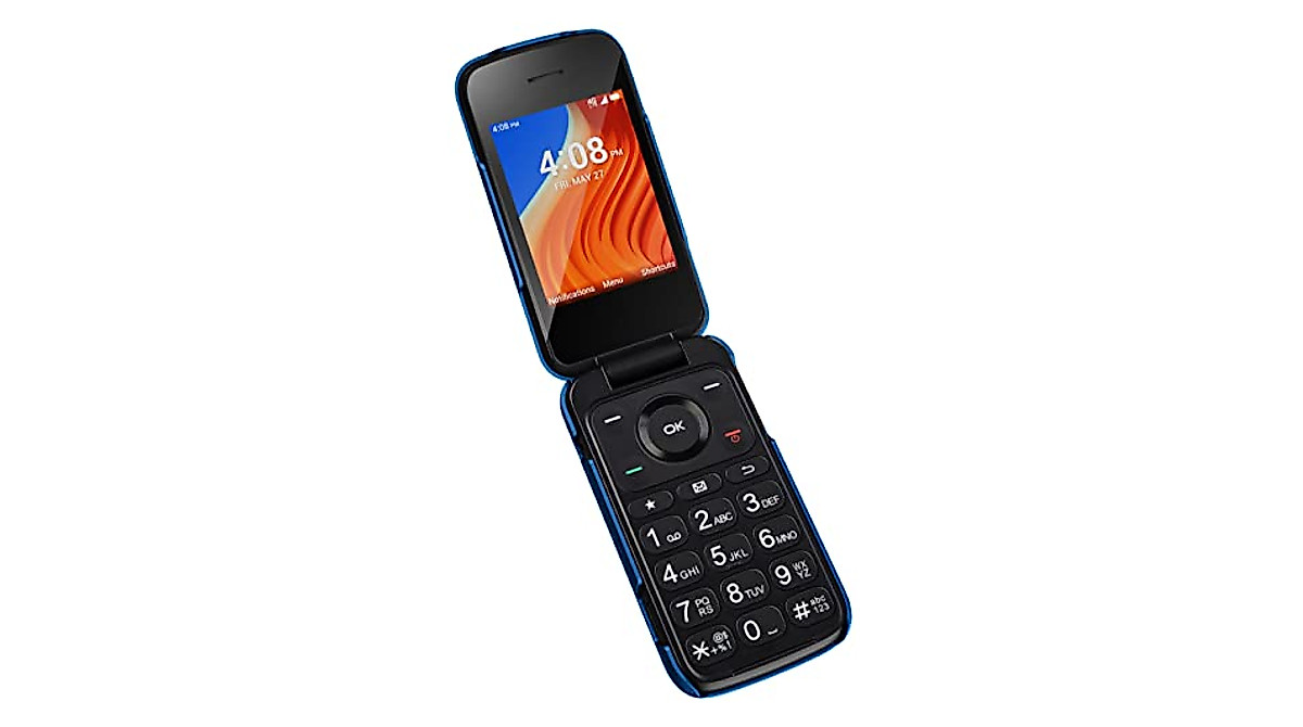 Slim Hard Shell Cover for Alcatel TCL Flip 2 - Cobalt Blue