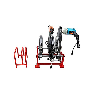 INTSUPERMAI Pipe Fusion Welder 2 Clamps Pipe Welding Machine PP PE PB PVDF Butt Fusion Welding Machine Tube Butt Fusion Equipment Manual Type 110V 3.54-9.84"(90-250mm)