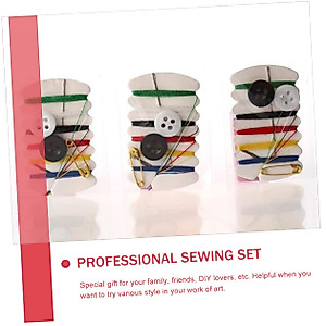 COHEALI 300 Sets Mini Sewing Kit Button Sewing Tool Travel Accesories Travel Accessories Items for Wedding Welcome Bags Emergency Sewing Kit Sewing Safety Pin for Sewing Supplies Household