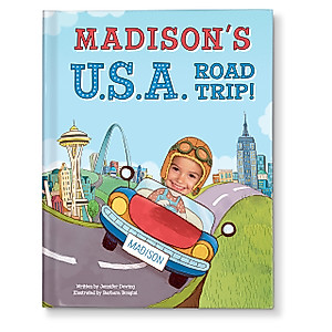 USA Road Trip - Personalized Children's Story - I See Me! (Hardcover)