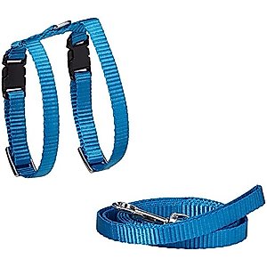 Marshall Pet Products Harness & Lead (Blue)