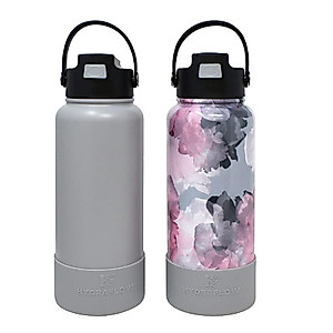 Hydraflow Hybrid 13-Piece 34-oz. Double Wall Stainless Steel Bottles with Bonus Accessories