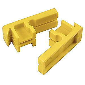 Kraft Tool BL348 3-3/8" Tenite Plastic Line Blocks (Bagged Pair)