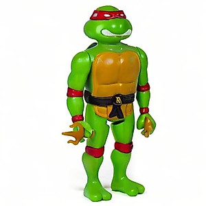 Super7 Teenage Mutant Ninja Turtles Raphael 3.75 in Reaction Figure