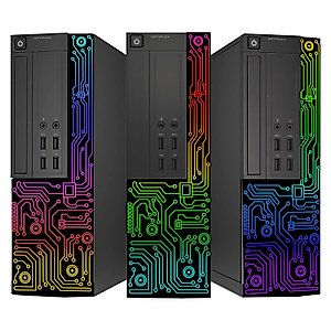 Dell OptiPlex Desktop RGB Computer Intel i5 Quad-Core Processor 8GB RAM 256GB SSD, 22 Inch Monitor, Win 10 Pro WiFi, Gaming PC Keyboard & Mouse (Renewed)