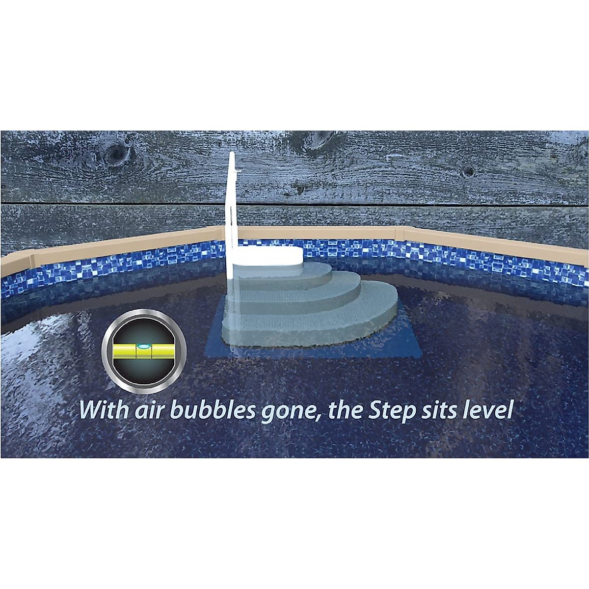 Aqua Select Resin Step in a Box Blue | Ultra Sturdy Steps…