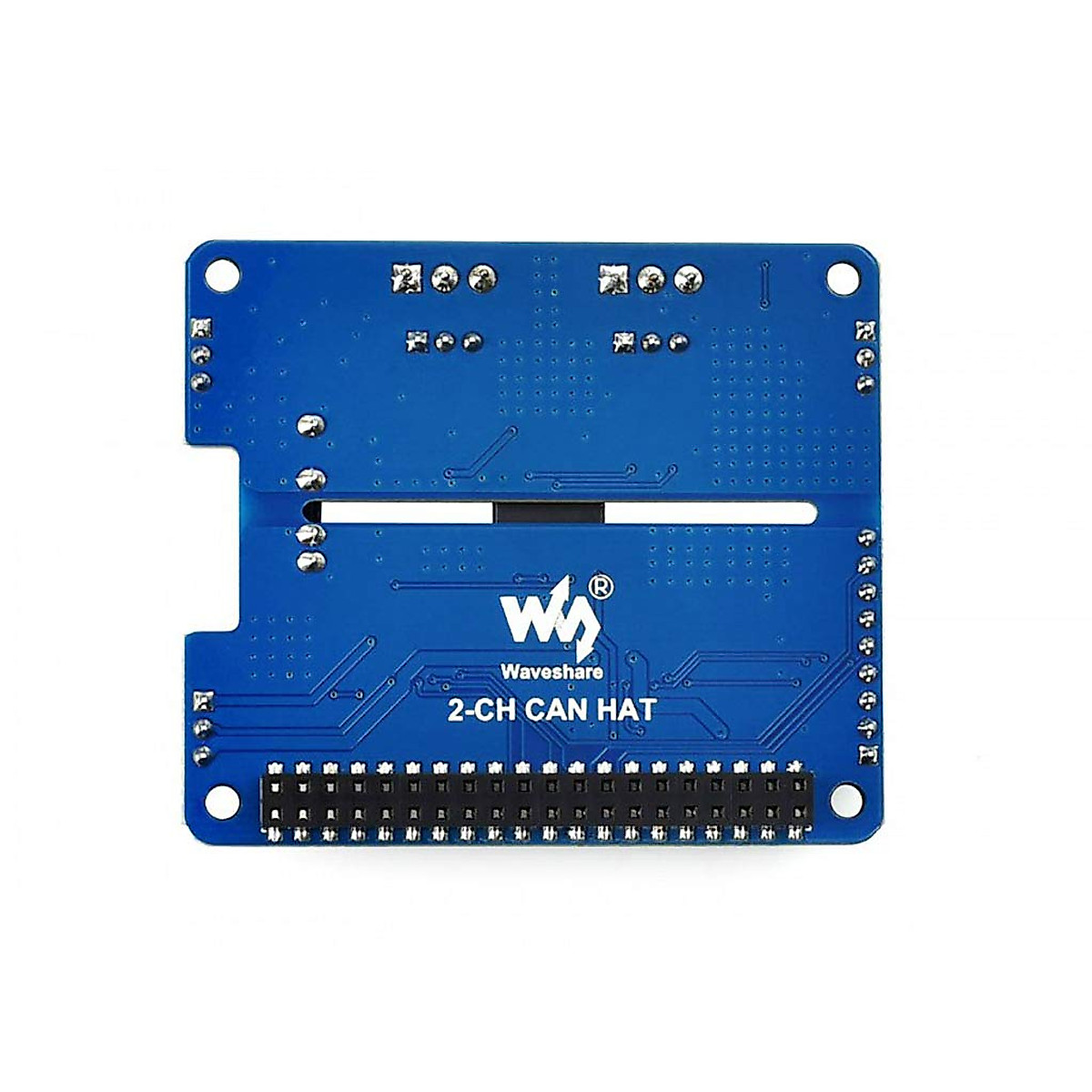 Coolwell Waveshare 2-Channel Isolated CAN Bus Expansion HAT for Raspberry Pi Series Boards MCP2515 + SN65HVD230 Dual Chips Solution Multi Allows 2-CH CAN Communication