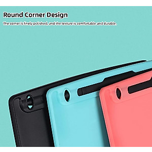 10 Inch Colorful LCD Writing Tablet, Toddler Doodle Board Electronic Drawing Writing Pad for Kids, Reusable and Portable Educational and Learning Toys Gifts for 3 4 5 6 7 Year Old Girls Boys (Blue)