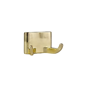Design House 533307 Millbridge Bath Accessories, Robe Hook, Polished Brass