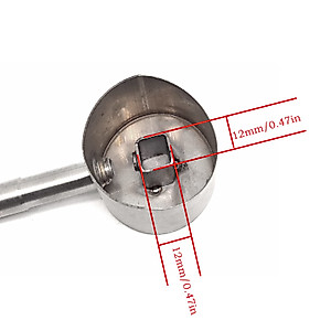 ERDANER 2Pcs Stainless Steel Single Lever Handle Kit,Faucet Handle for Single Handle Faucet