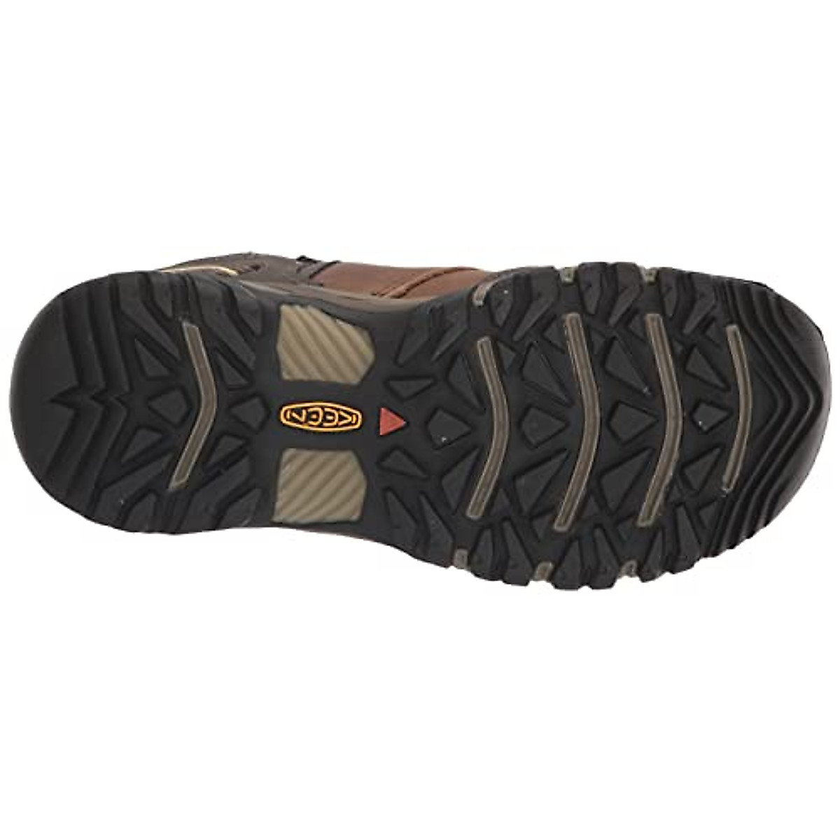 KEEN Women's Ridge Flex Low Height Waterproof Hiking Boots, Safari/Custard, 10