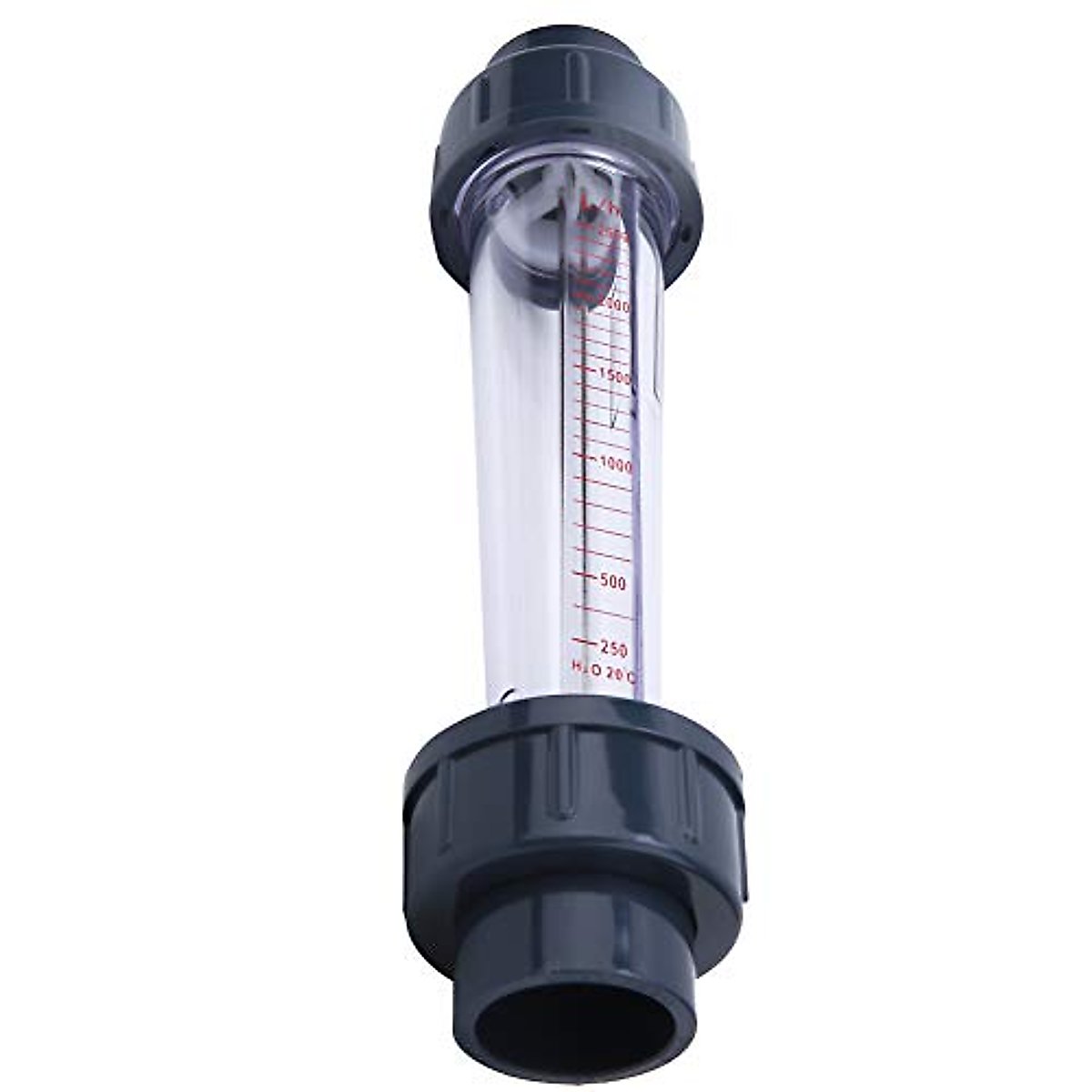 LZS-25(D) Flows Meter with High Accuracy, ABS Plastic Shell, Suitable for Liquid Monitoring, PTFE Float, for Measuring Rate with Transparent Panel, Suitable for Various Liquids
