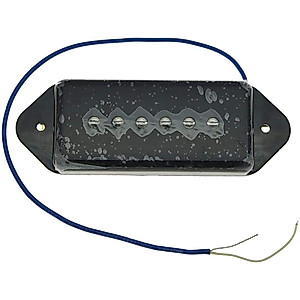 KAISH Black P90 High Power Sound Dogear Type BRIDGE Pickup Soapbar Guitar Pickups