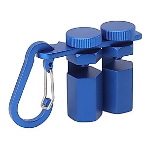 Framing Jig for Stair Layout, Stair Gauge Knob Aluminium Framing Square Stops Stair Stringer Layout Tool, Treads (Blue)