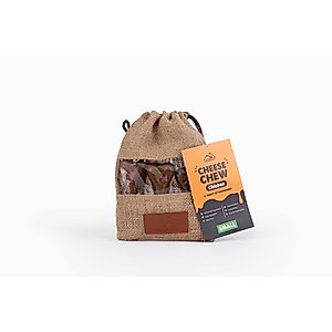 peaksNpaws Premium Cheese Chews -All Natural - 100% Digestibility - Grain, Gluten & Stink Free - Low in Fat, High in Protein - Medium Value Pack Beef Flavor