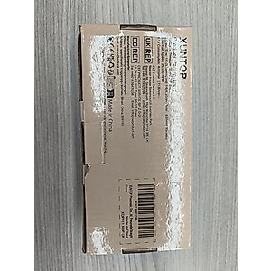 XUNTOP 25000Rpm Pneumatic Straight Die Grinder with After-Exhaust,Straight Die Grinder with Empty Oil Bottle and 1/4" 1/8"Collets Widely Used in Polishing,Edge Smoothing,Deburring