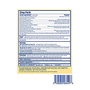 Boiron Chestal Pellets for Cough and Mucus Relief, Nasal or Chest Congestion, and Sore Throat Relief - 2 Count (160 Pellets)