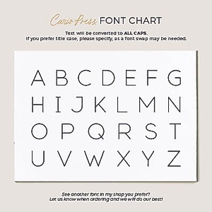 Personalized Stationery Flat Notecards w/Envelopes (A2 & A7 Sizes) - Monogram Flat Cards and Envelopes w/Name, Text, & More - Modern Stationery Thank You Card - Classy Desk Supplies - Thin Line Flat