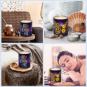 Christmas Gifts for Women - Christian Gifts for Women - Gifts for Women Birthday Unique - Inspirational Gifts for Women - Religious Gifts for Women - Birthday Gifts for Women Lavender Candle 10 Oz