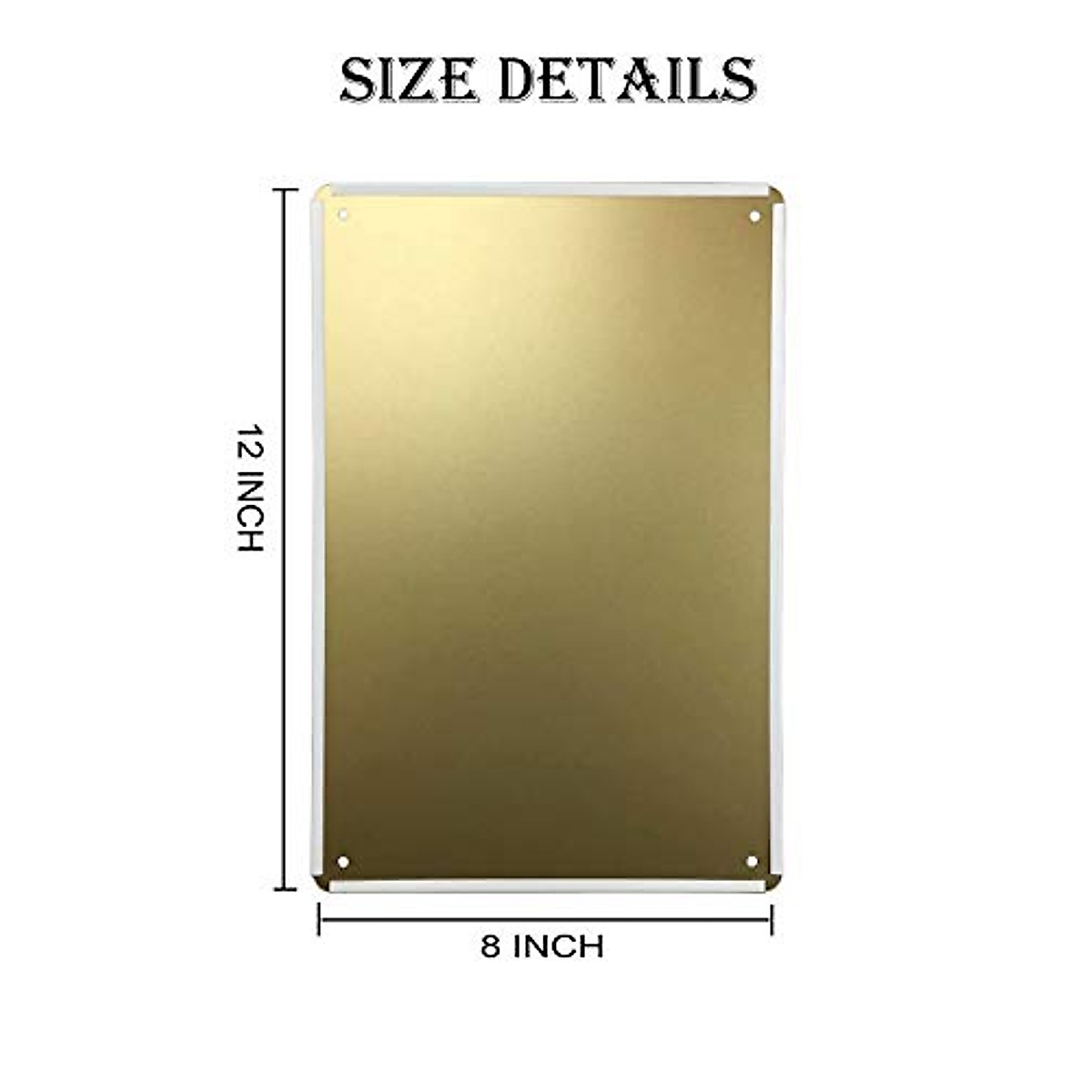 ZMKDLL Metal Tin Sign Strawberry Lemonade Homemade Vintage Retro Sign Poster Bar Style Novelty Wall Art 7.8 x 11.8 Inch