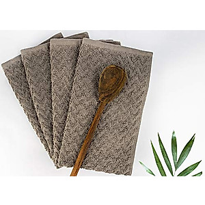 Bliss Casa Kitchen Towels and Dish Cloth Set (12 Pack, 15 x 25 Inch) – 100% Cotton Dish Towels for Kitchen Soft and Highly Absorbent – Tea Towels and Bar Towels for Daily Use