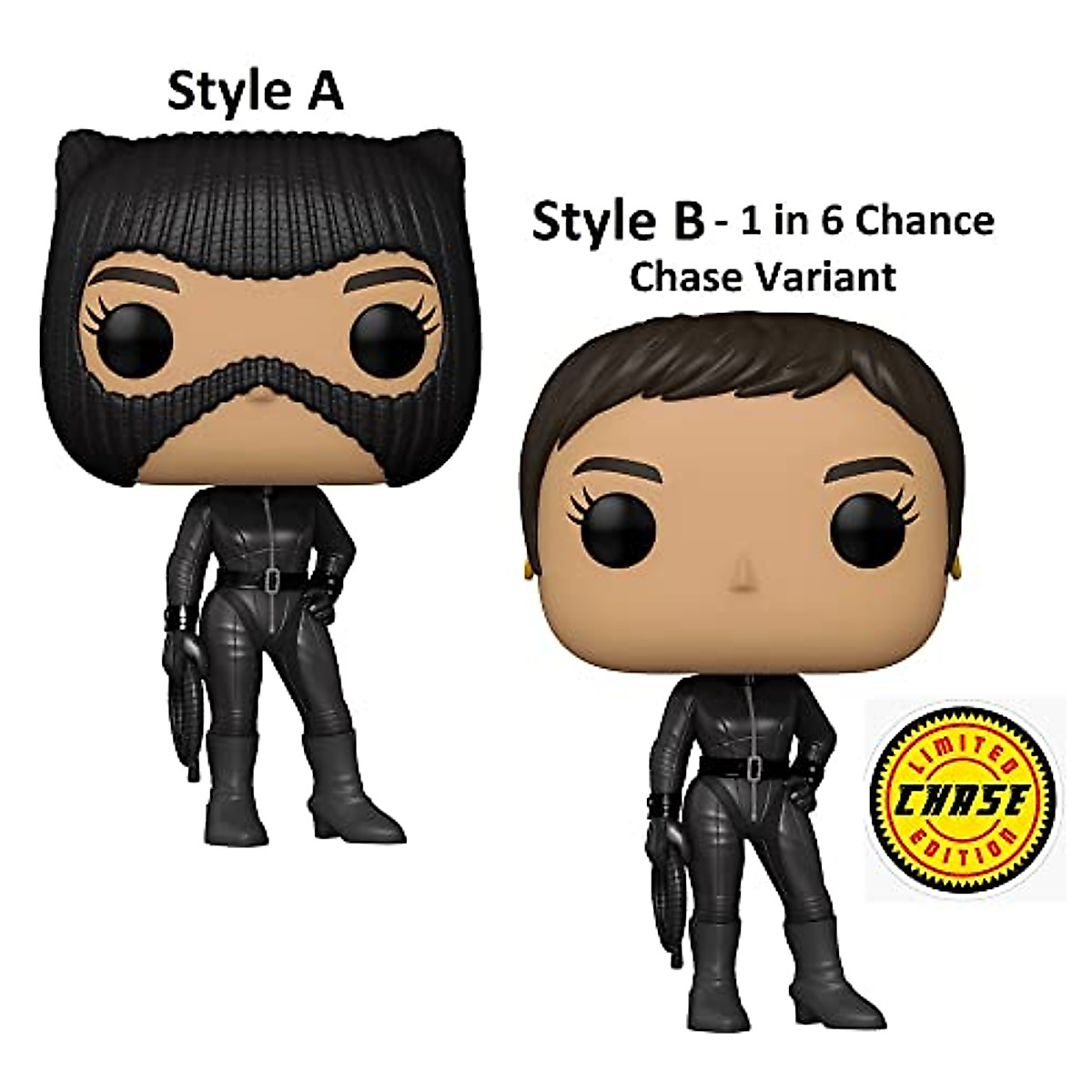 Funko POP! Movies The Batman Collectors Set- Batman, Selina Kyle (with Possible Chase Variant), and The Riddler, Figures Stand 3.75" Tall, Each Figure Comes Individually Packaged