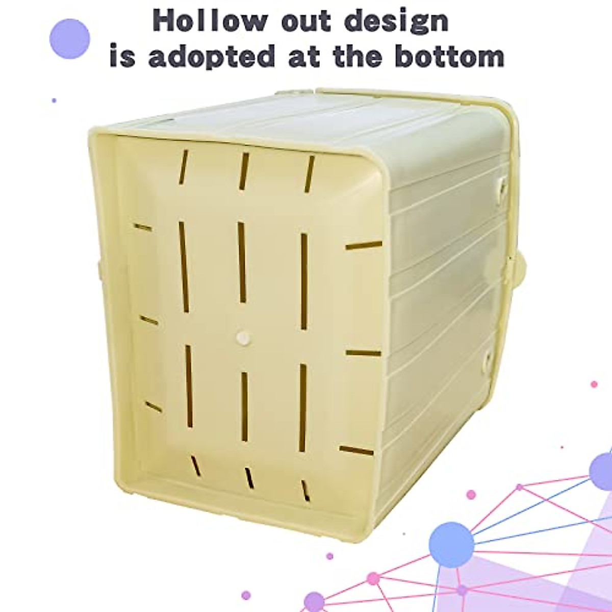 Parrot Breeding Box Hanging Bird Nest Bird Cage Plastic House Mating Box Lovebird Parakeet Cockatiel Budgie Conure