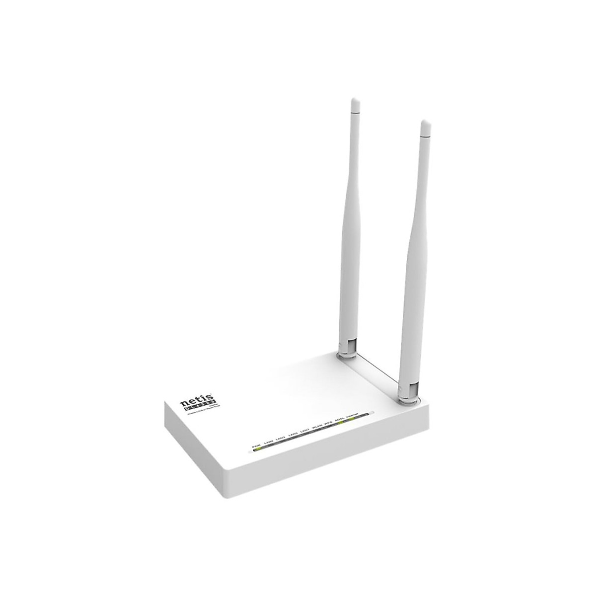 Netis DL4323 N300Mbps Wireless ADSL2+ Modem Router, 2.4Ghz, 802.11b/g/n, Dual 5dBi High Gain Antennas