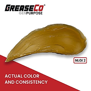 General Purpose Lithium Grease Pail | Tractor | Trailer Axle | Farm Jack | Winch | Motorcycle | Mower | Precast Concrete | Bearing | Garage Door | RV ATV | Amber | 35 LB Bucket | NLGI 2 | GenPurpose