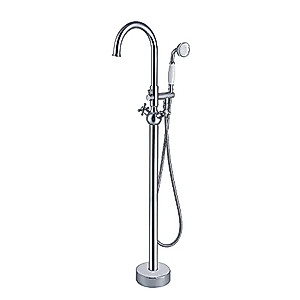 Freestanding Bathtub Faucet with Hand Shower