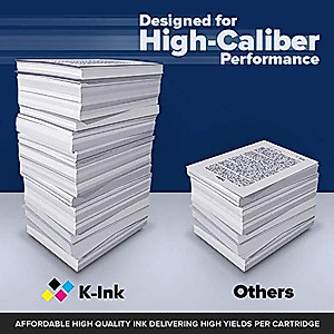 K-Ink Compatible Ink Cartridge Replacement for Canon CLI-251 CLI 251 XL (2 Cyan, 2 Yellow, 2 Magenta)