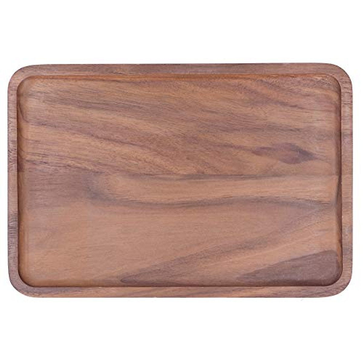 Wooden Cutting Board, Super Thick Walnut Cutting Board Set Square Decorative Fruit Tray Wooden, for Kitchen Vegetables and Fruits(25 * 17 * 1.5)
