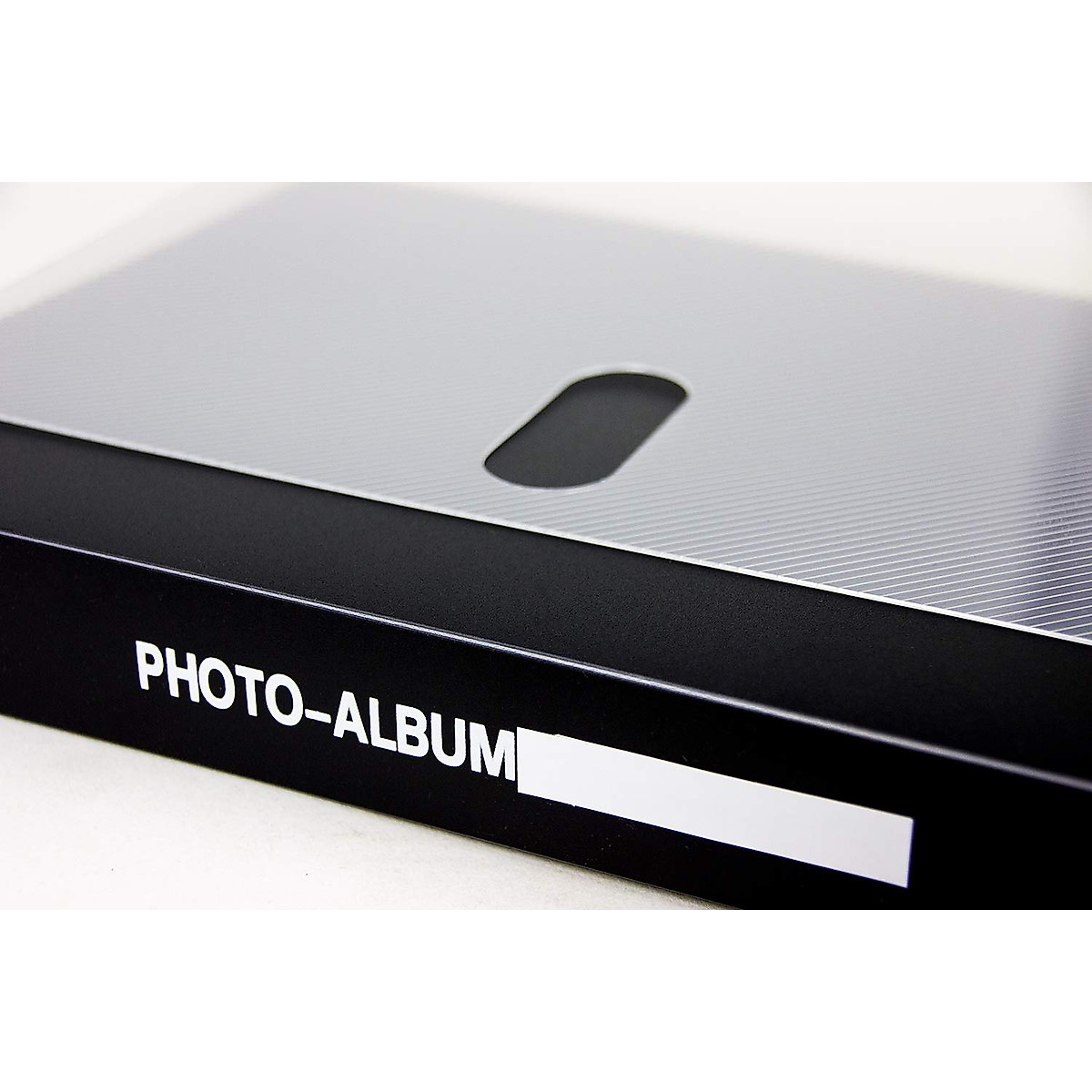 Photo Album 4x6 Holds 300 Photos - Art Portfolio with Protective Poly Case - Space Saver