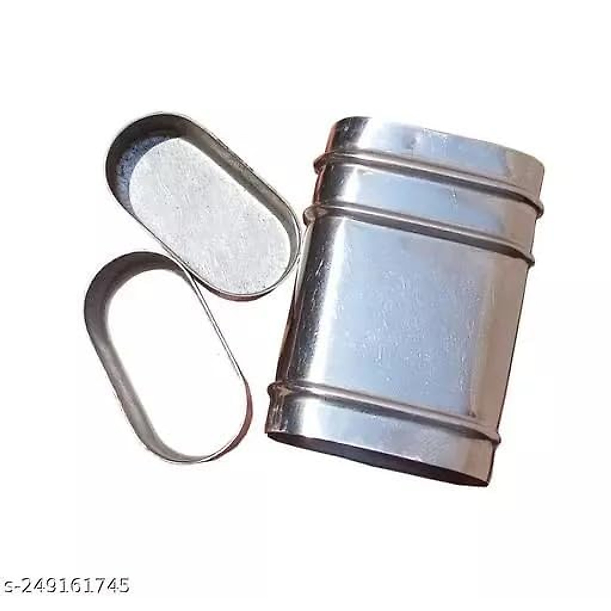 Chunauti Stainless Steel Chunauti/Surti/Khaini Chunauti Dibbi | Box | Stainless Steel Chunauti |B0CLVHDF9K