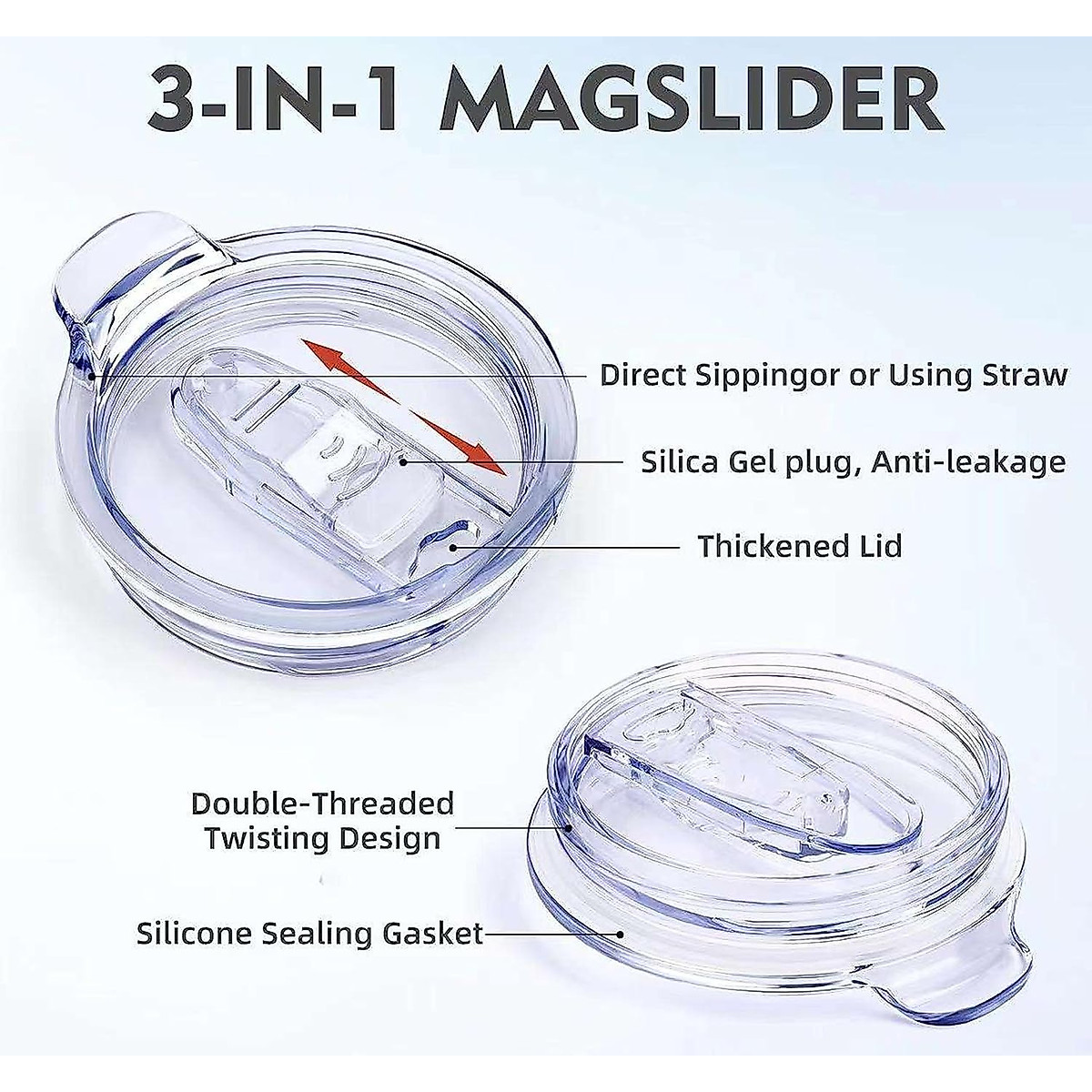 RAHATBEE 40 oz Tumbler with Handle and Straw Lid, 100% Leak-Proof Travel Coffee Mug, Reusable Stainless Steel Insulated Cup for Beverages, Keeps Cold for 34Hrs or Hot for 12Hrs (LG-Pink)