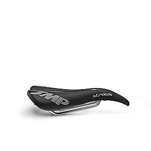 Smp SMP4Bike Men's 4Bike Stratos Saddles, Black, 26.6 x 13.1-cm