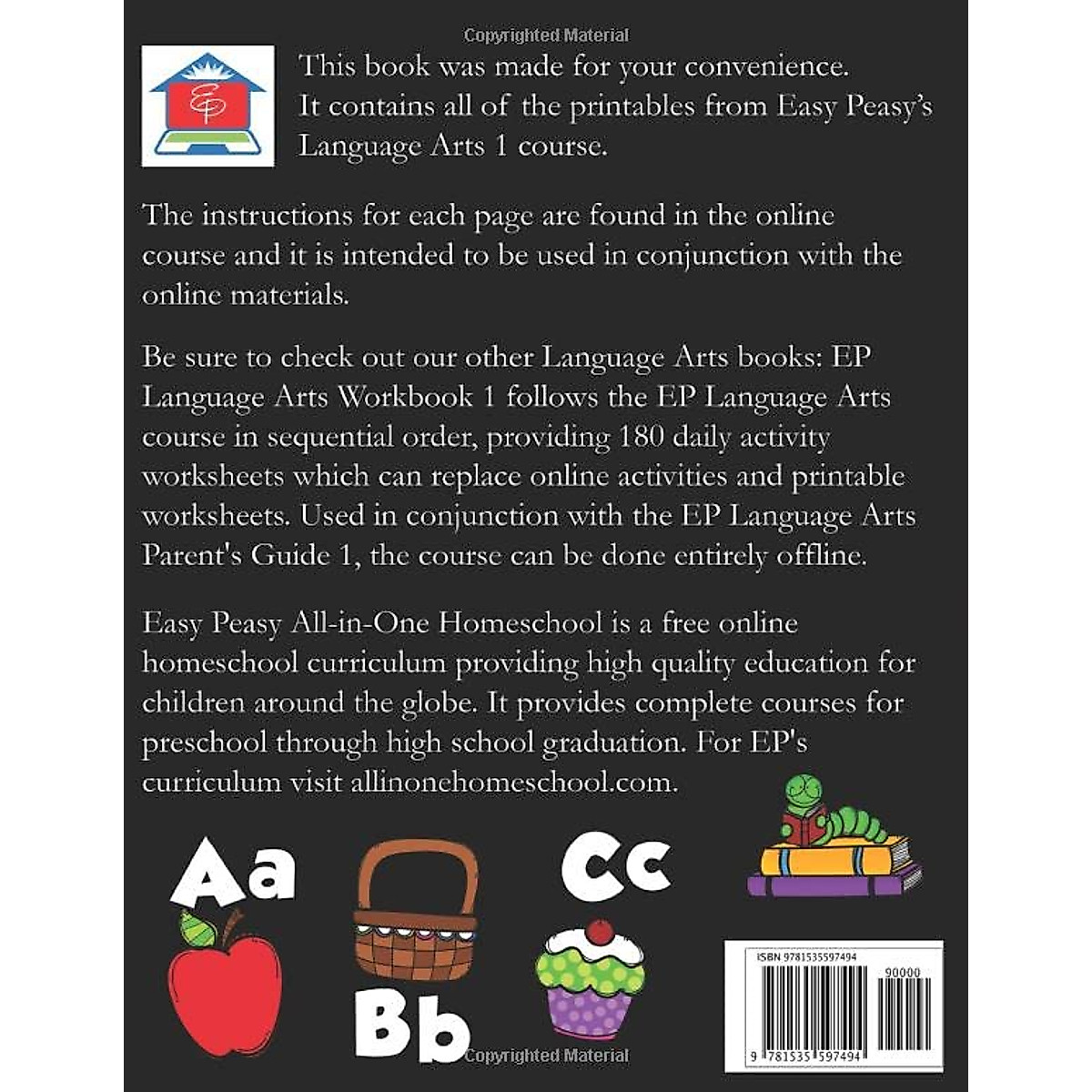 EP Language Arts 1 Printables