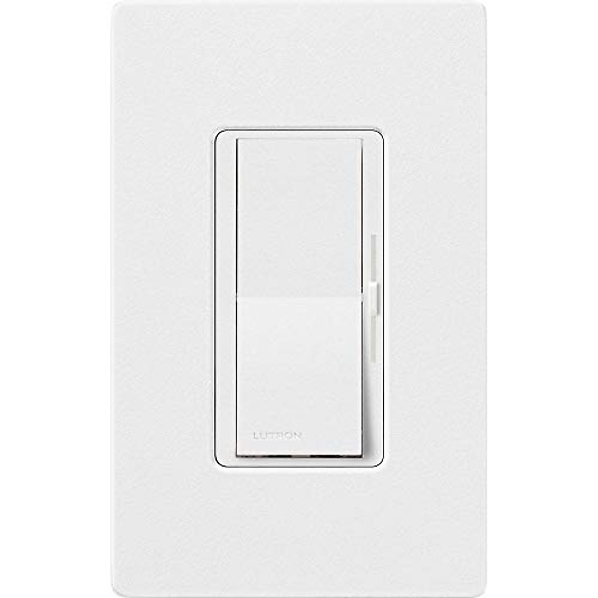 Lutron Diva LED+ Dimmer Switch for Dimmable LED, Halogen and Incandescent Bulbs, 150W/Single-Pole or 3-Way, DVSCCL-153P-SW, Snow