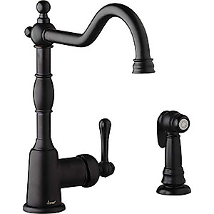 Gerber D401157BS Kitchen Faucet, Satin Black