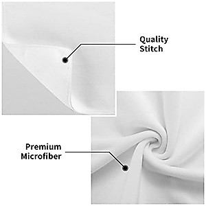 QICENIT Black and White Plaid Highly Absorbent Hand Towels Ultra Soft Quick-Dry Bath Towel for Bathroom Kitchen Hotel Gym Spa Superfine Fiber(15.7" x 27.5")