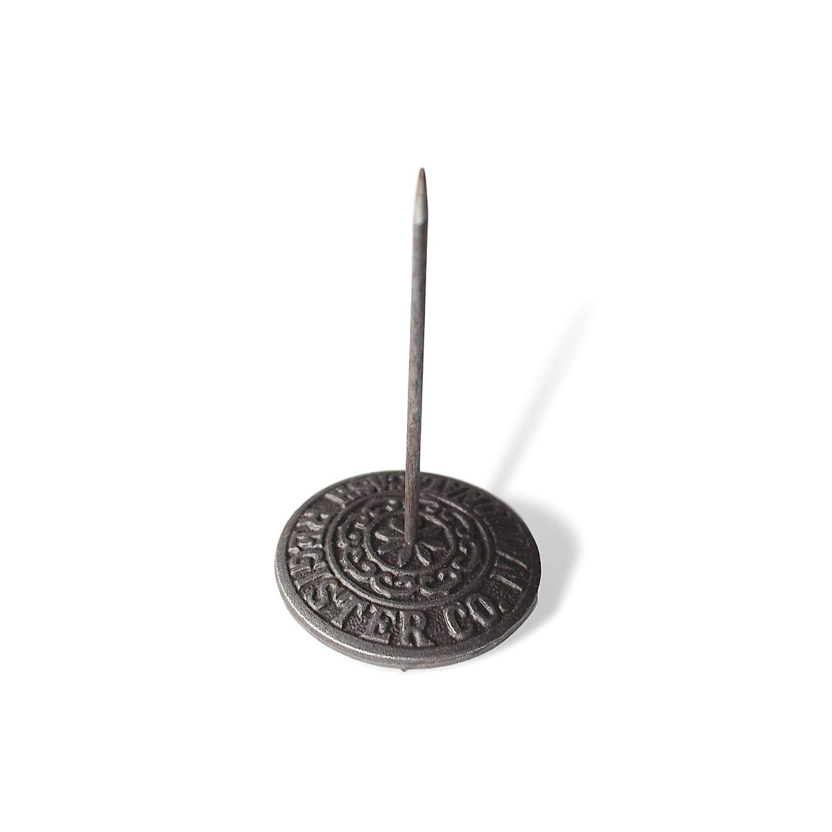 Thorness Vintage cast Iron Cash Register Receipt Spike Paperweight | Desk Receipt Holder | Restaurant Paper Holder | Check Spike | Spindle Rod Bill Holder | Note Spike for Office Home Restaurant