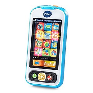 VTech Touch and Swipe Baby Phone, Blue